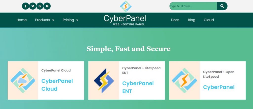 How to use Cyber Panel? Create packages, create users, install ...