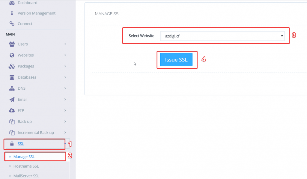 How to use Cyber Panel? Create packages, create users, install ...