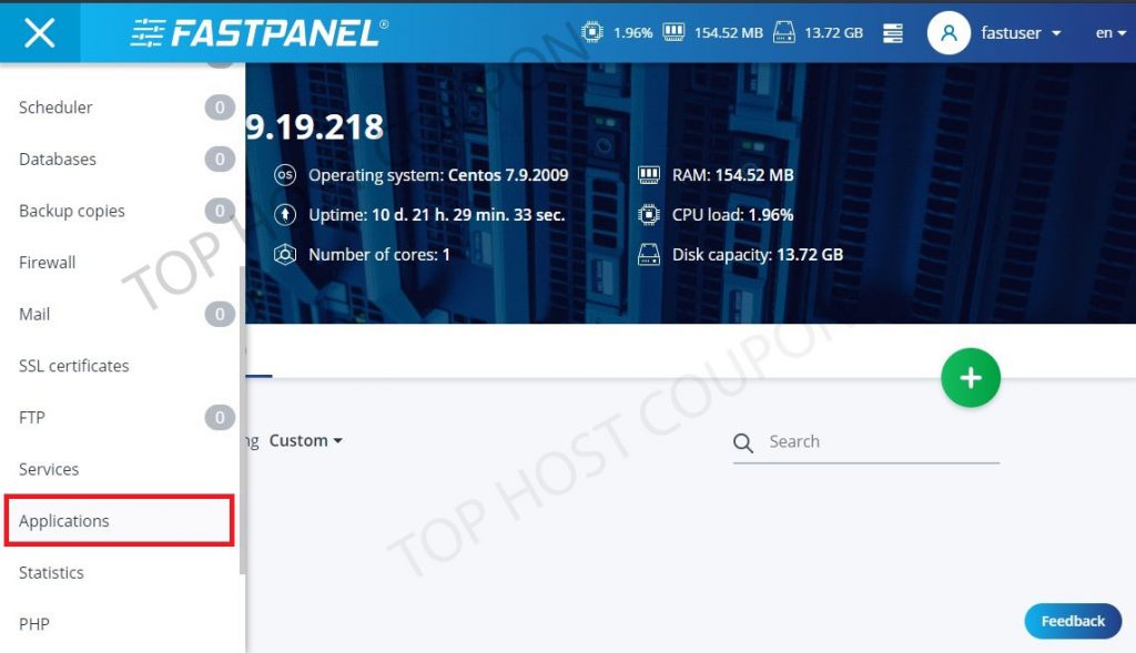 How to install multiple PHP versions on FASTPANEL? - Top Host Coupon